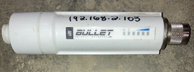Ubiquiti UISP airMAX Bullet M5 (BulletM5) Outdoor Wireless 5Ghz Access ...