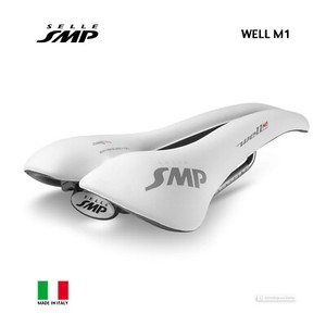 Selle SMP WELL M1 Saddle Road MTB Split Bike Seat : 2021 WHITE - Made ...