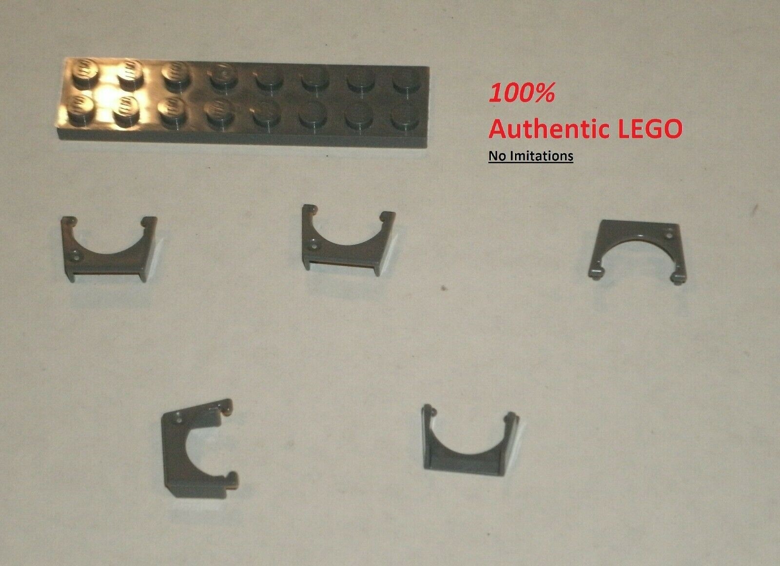 LEGO NEW Dark Stone Grey Visor (5x) 6004908 Brick 72329 | eBay