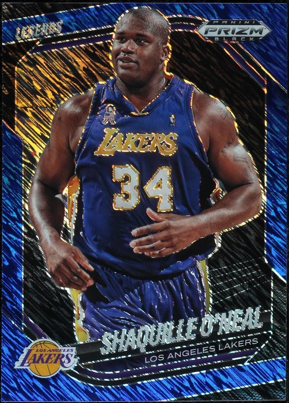 2024-25 Panini Prizm Black - Legends Shaquille O'Neal, Shaquille O'Neal ...