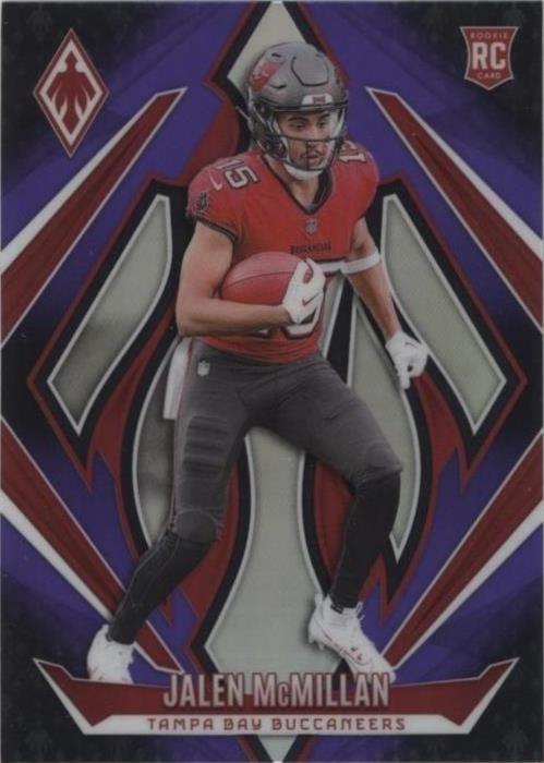 2024 Panini Phoenix - Rookies Jalen McMillan #189 Purple Fade (RC) for ...