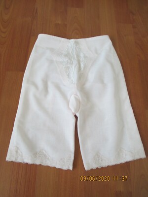womens girdle shorts shape wear undergarments with garter straps SZ: s ...