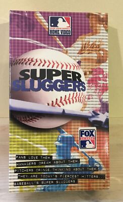 Super Sluggers VHS 1996 MLB Baseball Griffey Bonds Sosa McGwire New ...