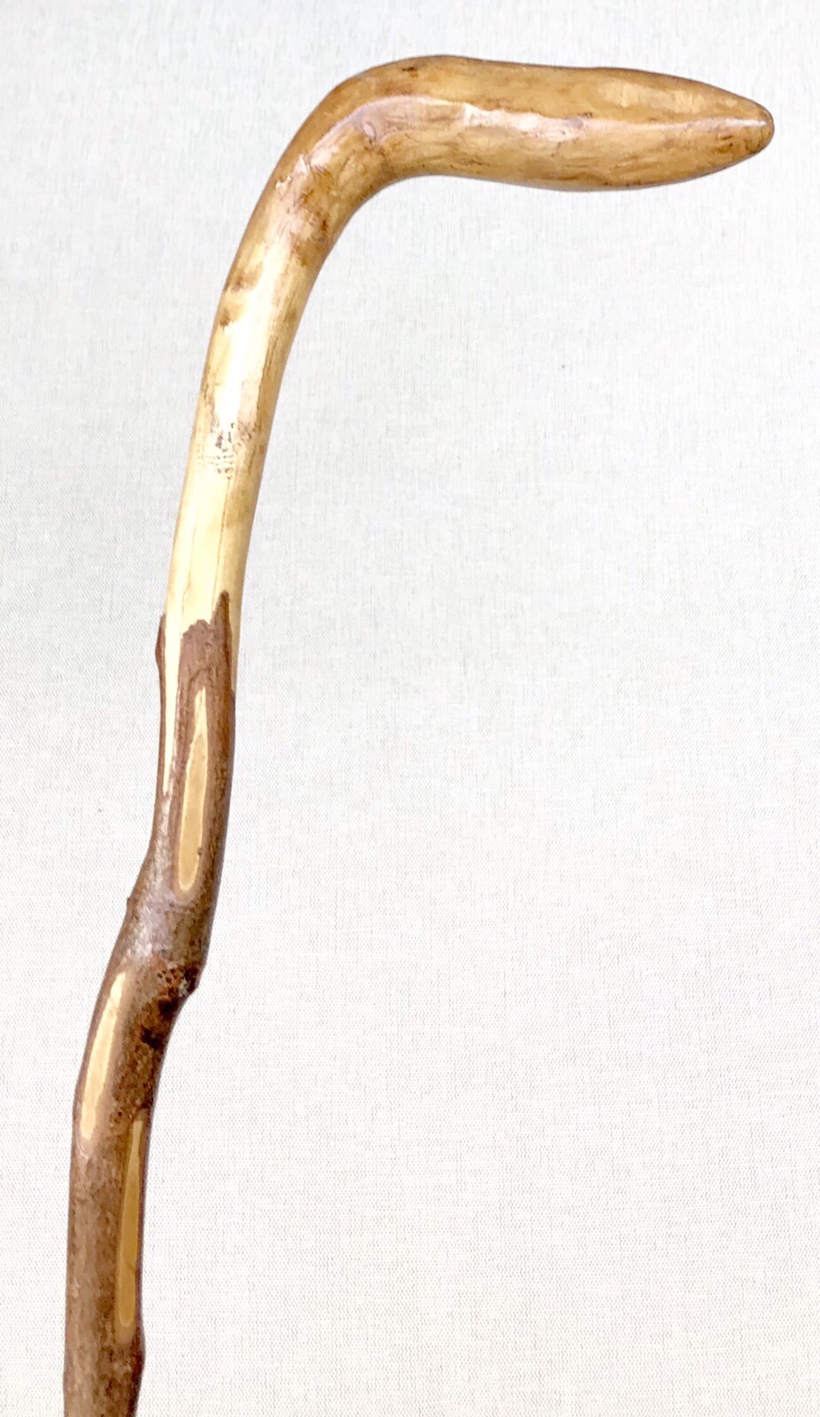 Vintage Antique Primitive Knobby Hardwood Shaft Knob Walking Stick Cane ...