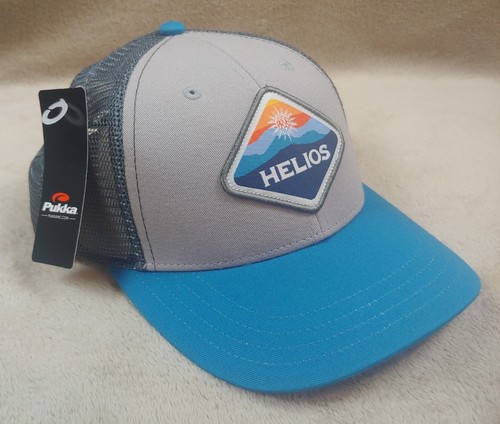 NWT Hopsteiner Helios Trucker Cap Gray Blue | eBay