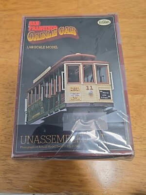 1977 Testors - 1:48 San Fransisco Cable Car Model | eBay
