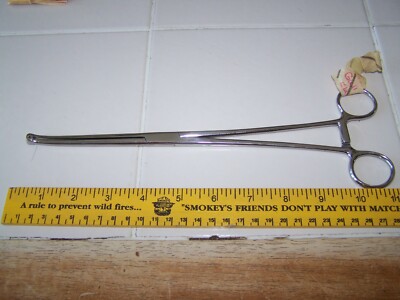 Vintage Large medical surgical clamp, medical equipment, surgical tools ...