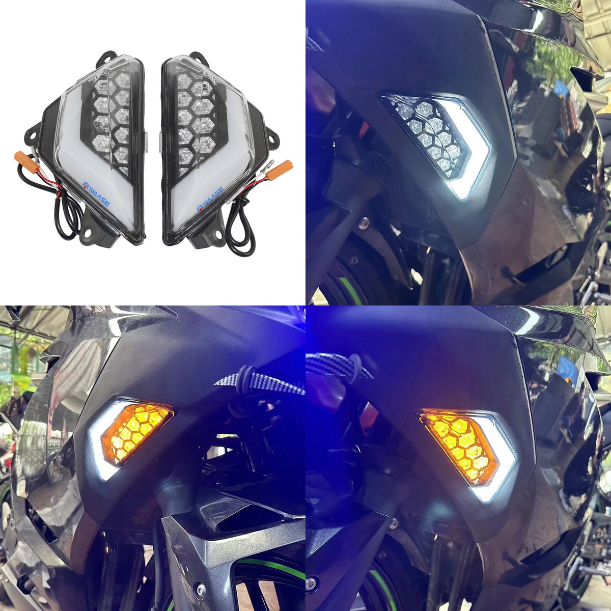 Kawasaki Motorcycle Running Lights NINJA Z900 NINJA 250 300 JPA