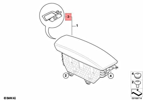 Genuine BMW Hybrid X5 X6 E70 E71 E72 Hybrid X6 X5 3.0d Lock Right ...