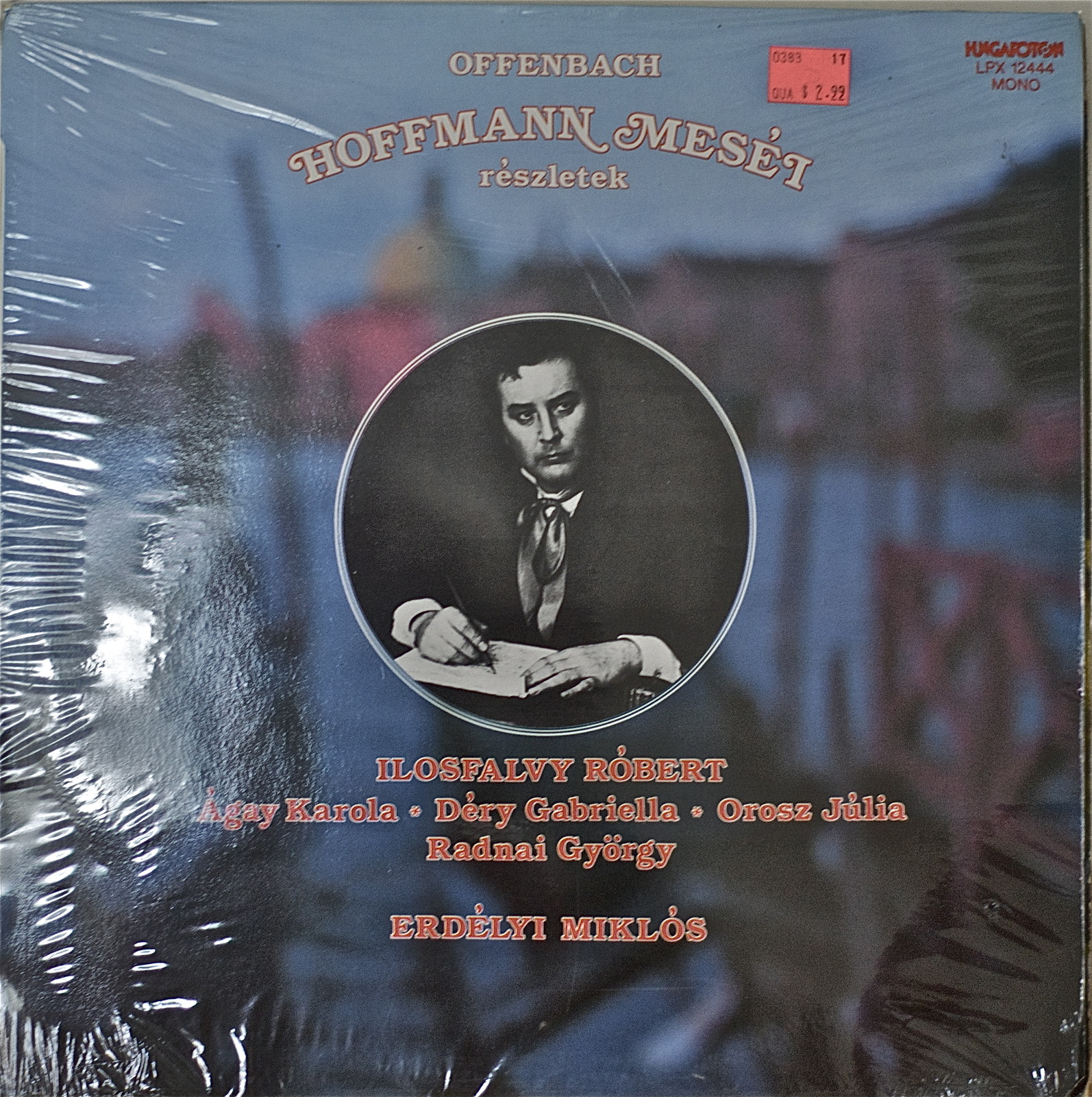 OFFENBACH: Hoffmann Mesei (Tales of Hoffmann)-SEALED1983LP HUNGARIAN ...