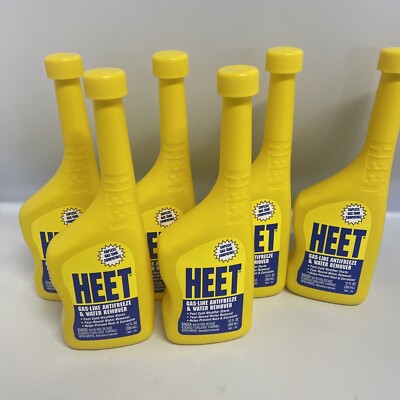 6 Bottles Heet Car Gas Line Antifreeze & Water Remover | 12oz | | eBay