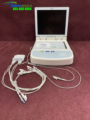 Mortara ECG ELI 380 with Module and Leads | eBay