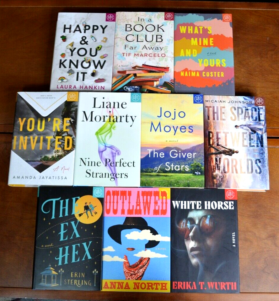 Lot 10 HBDJ Book of the Month Club Books (BOTM) Various Titles ...