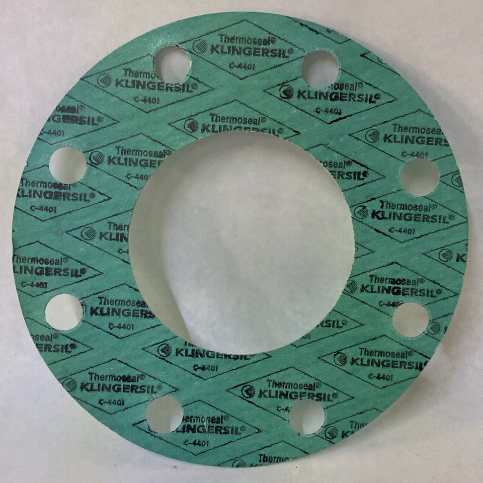 Klingersil CG-C-4401 Thermoseal Full Face Gasket 9” OD 4.5” Center 1/16 ...