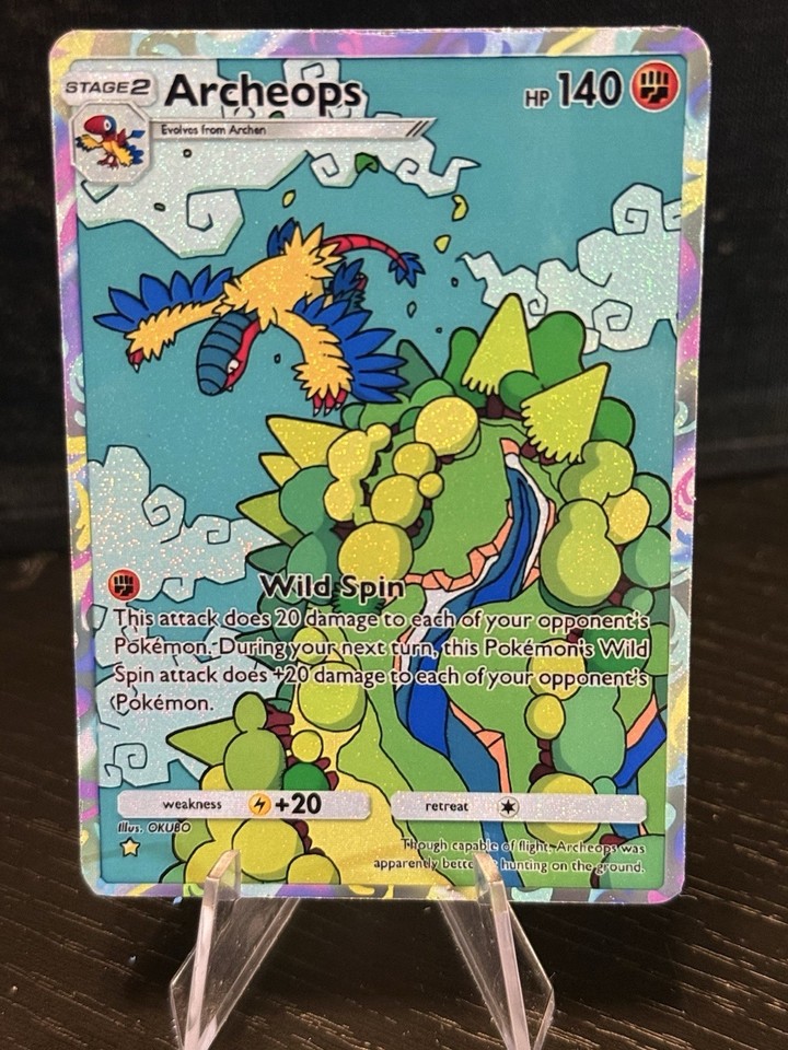 Archeops - Holo Fan Card Pokémon TCG Pocket Art | Mega Rising (a4b) | eBay