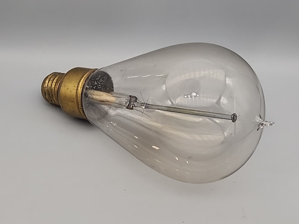 Edison Antique Mazda Light Bulb Pointed Tip Tipped 👀 SEE PICTURES | eBay