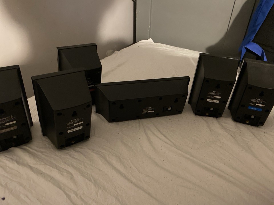 Sony 5-Speaker Home Theater System SS-TS102 SS-CT101 Surround Sound | Free Ship | eBay