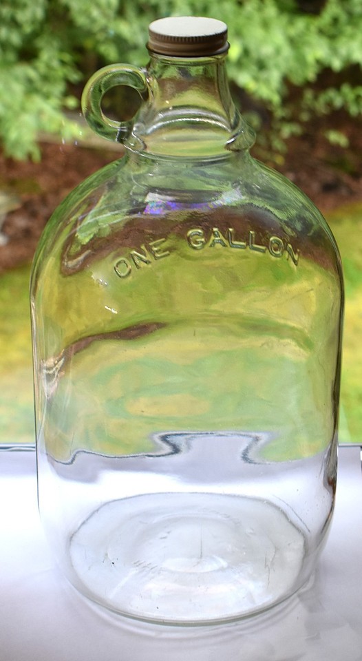 Vintage One Gallon Finger Loop Jug & Cap Alexander H Kerr Rainbow Sheen ...