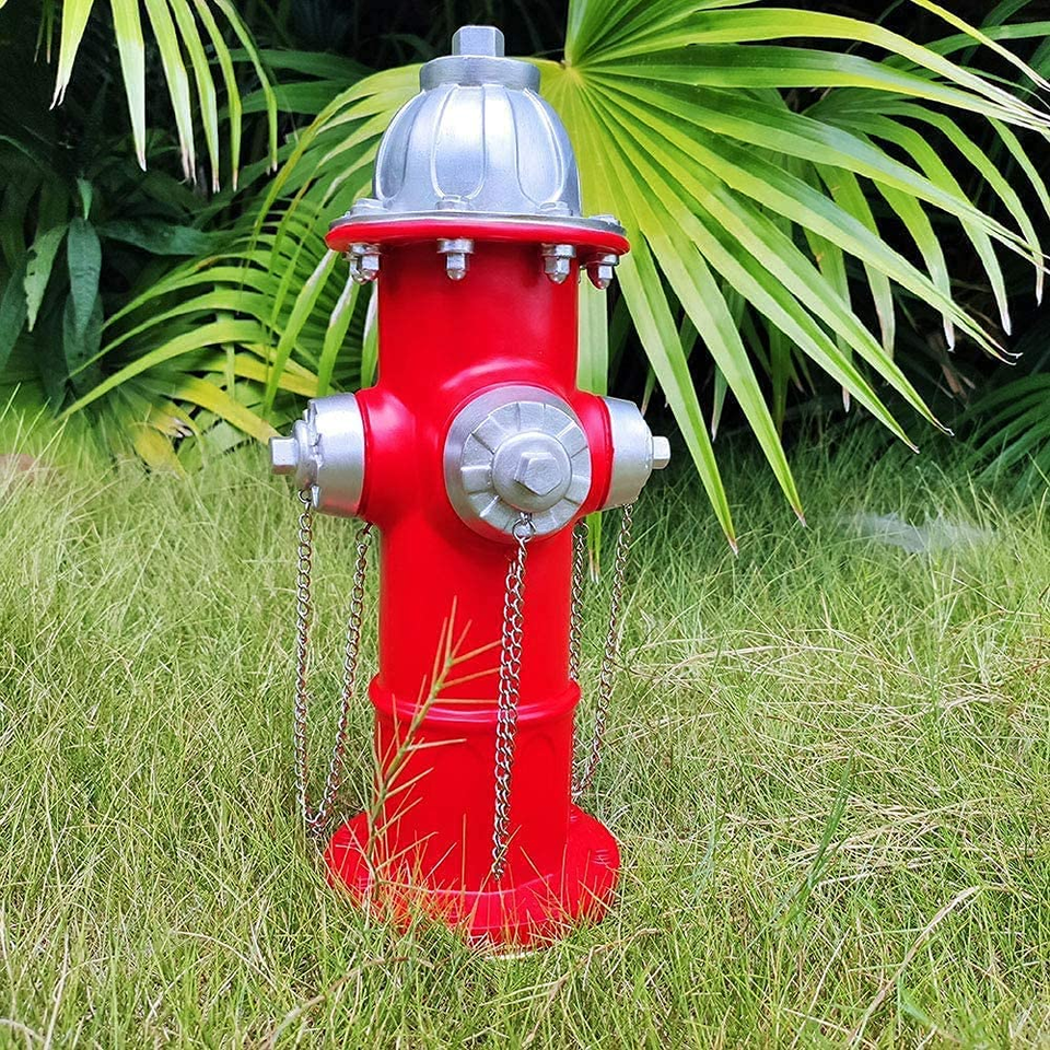 Fake Fire Hydrant for Dogs to Peed On, Dog Fire Hydrant Pee Post, 14.5 ...