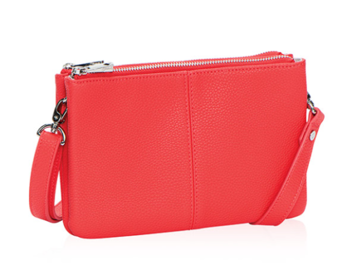 *NEW* THIRTY-ONE Street Style Purse Clutch Coral Kisses Pebble ...