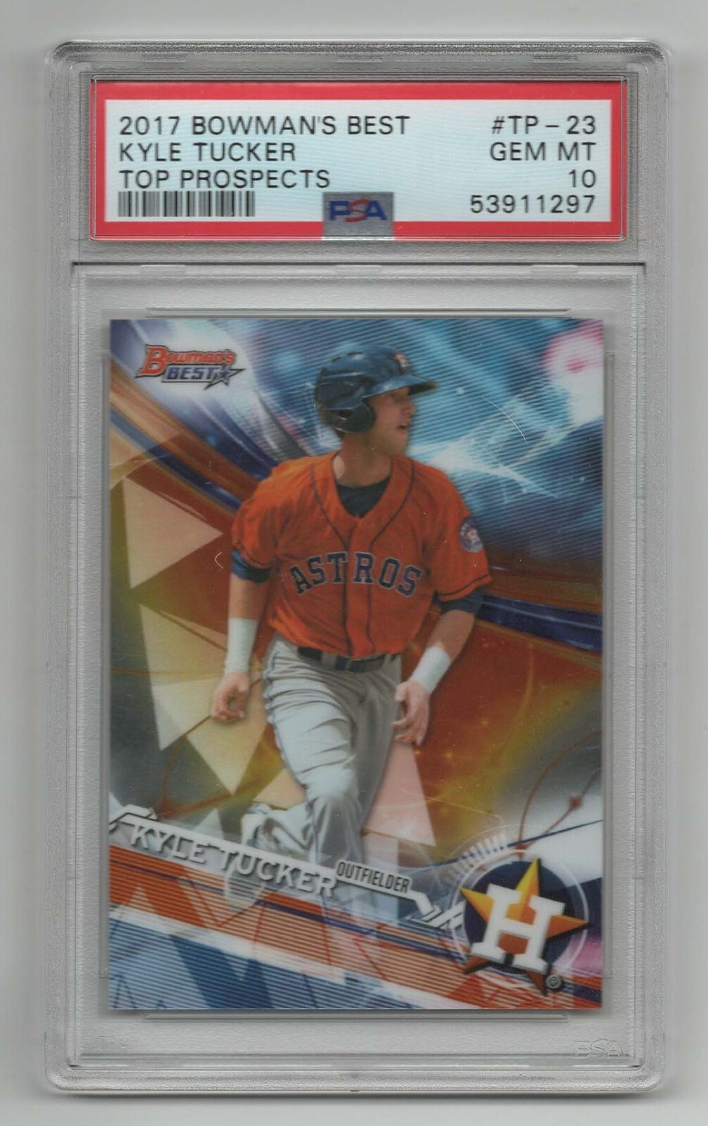 2017 Bowman's Best Top Prospect * Rookie Card * Kyle Tucker * #TP-23 ...