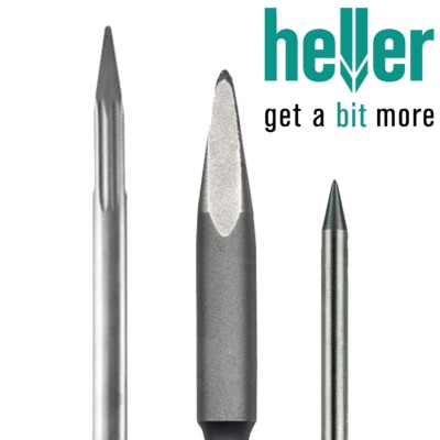 PROFESSIONAL SDS+ PLUS POINTED CHISEL BITS Hammer Drill Concrete Spike ...