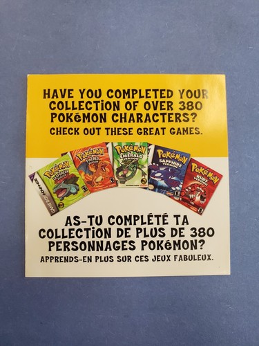 Pokemon Mystery Dungeon Red Rescue Team Nintendo Game Boy Advance 2006 ...