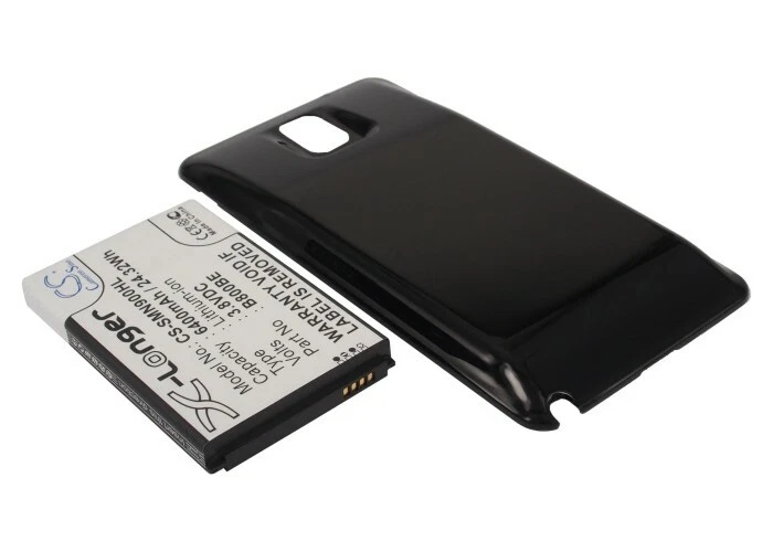 Samsung Note 3 Battery Size