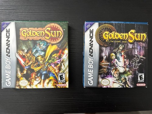Golden Sun Series The Lost Age Nintendo Game Boy Advance GBA COMPLETE ...