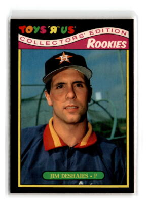 1987-Topps Toys"R"Us Rookies -#9-Jim Deshaies -Houston Astros | eBay