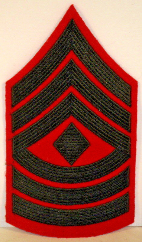 USMC US Marine Corps Male First Sergeant Alpha Service Dress Stripes ...