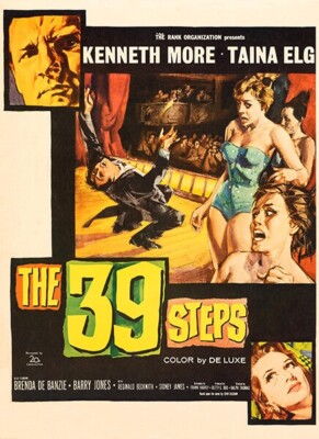 The 39 Steps - 1959 - Poster | eBay