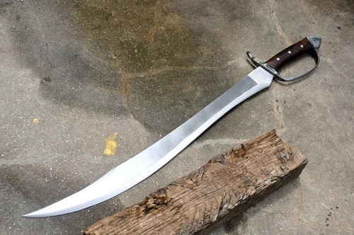 Custom Handmade Hunting Survival Battle Ready Sword D2 Steel Sword ...