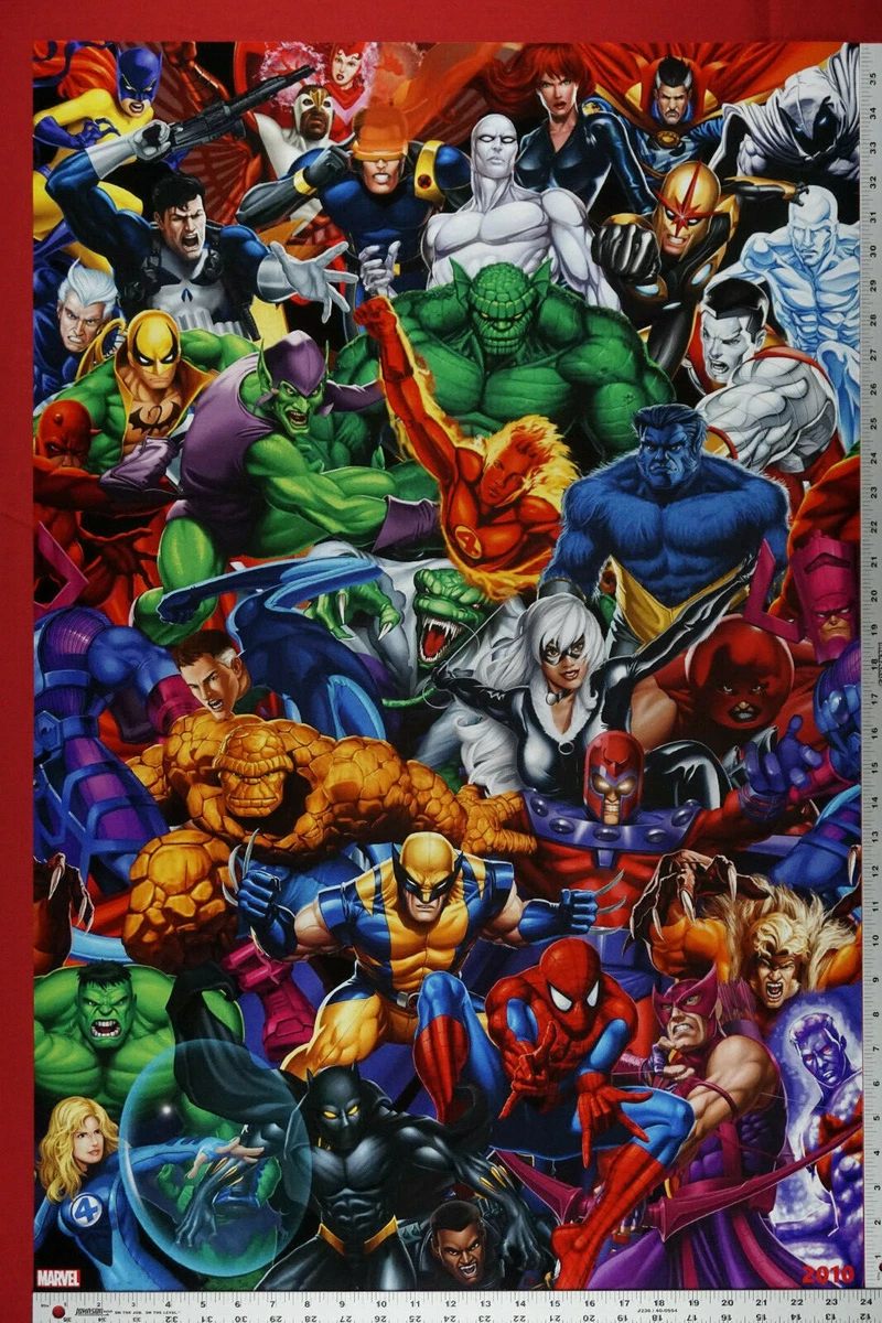 Marvel Villains Poster