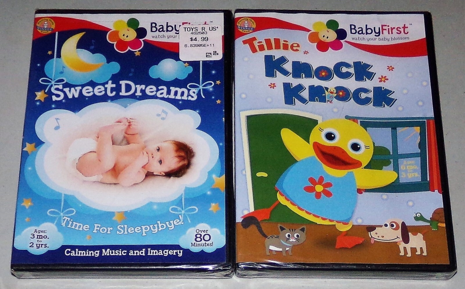BabyFirst: Sweet Dreams: Time For Sleepybye (DVD, 2014) & Tillie Knock ...