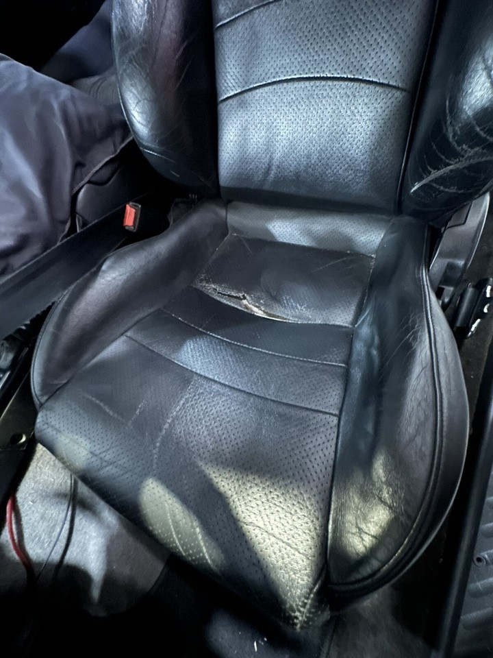 2000-2005 HONDA S2000 AP1 AP2 OEM FACTORY BLACK LEATHER FRONT SEATS ...