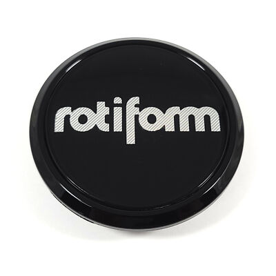 Rotiform Gloss Black Center Cap 3"OD Snap-n Closed for 5/6L R191 STL ...