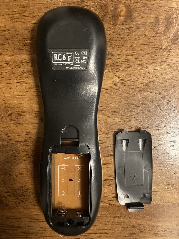 Genuine Gateway Windows Media Center RC6 Remote Control RC1534022/0 ...