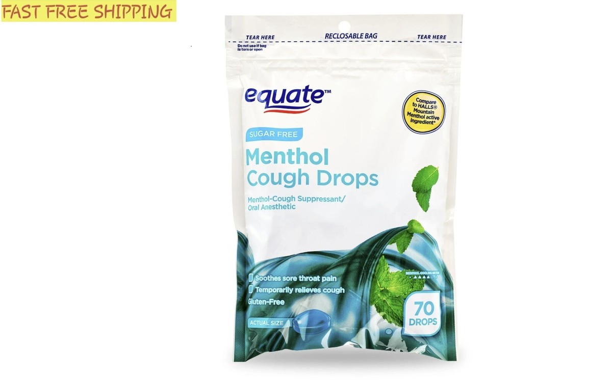 Halls Cough Drops Wrappers