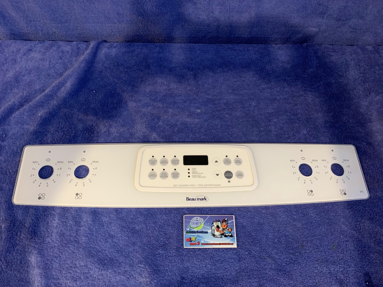 318329910 FRIGIDAIRE BEAUMARK RANGE PANEL GLASS WHITE | eBay