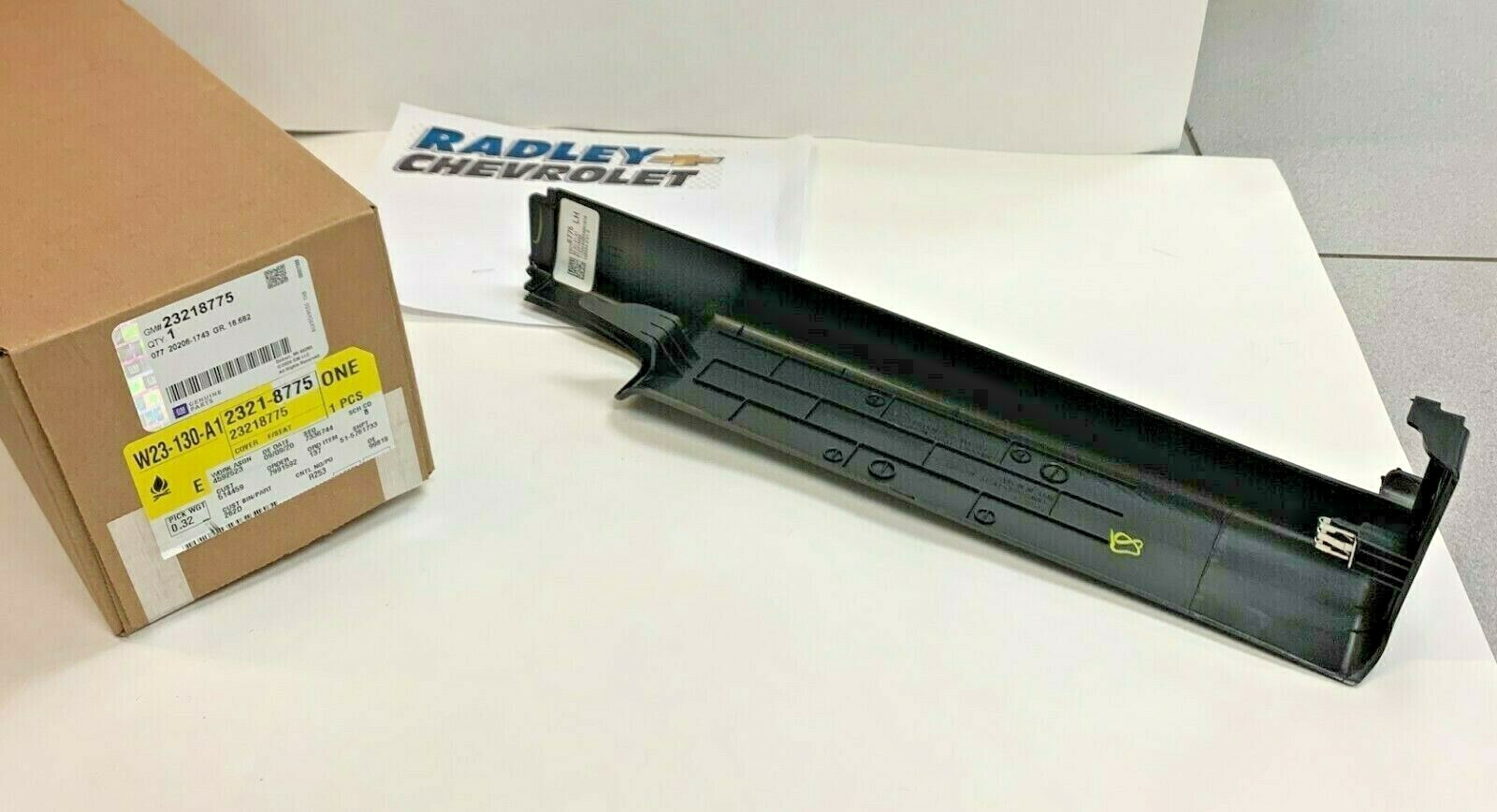 NEW OEM GM CHEVROLET GMC CADILLAC DRIVER Seat-Track Cover 23218775 | eBay