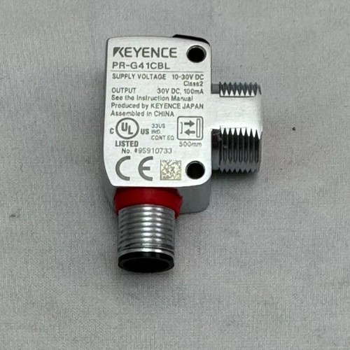 New Keyence PR-G41CBL Rectangular Diffuse Reflective Sensor Type M8 ...