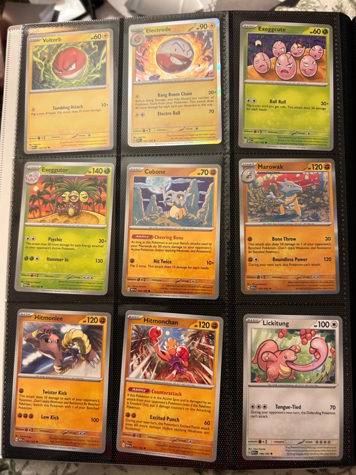 Pokémon 151 Master Base Complete Set W/ Exs + Reverse Holos 355 cards ...