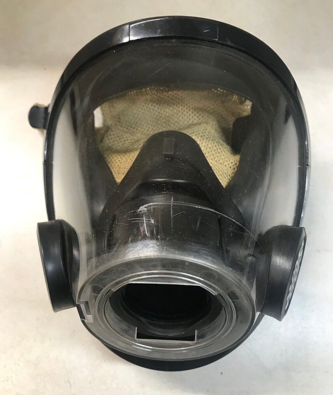 Scott AV3000 SCBA Mask Size Medium with DuPont Kevlar Head Net | eBay