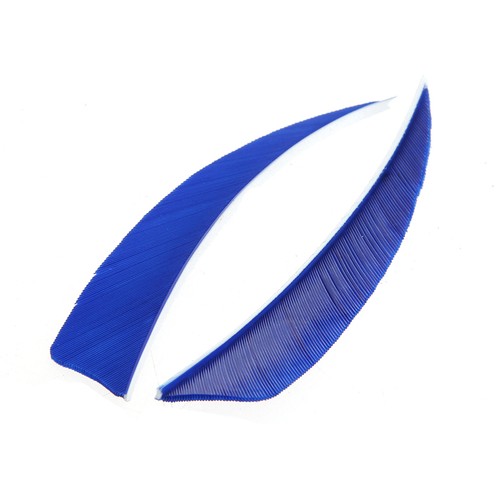 50Pcs 4 inch Shield Shape Turkey Feather Arrow Archery Hunting ...