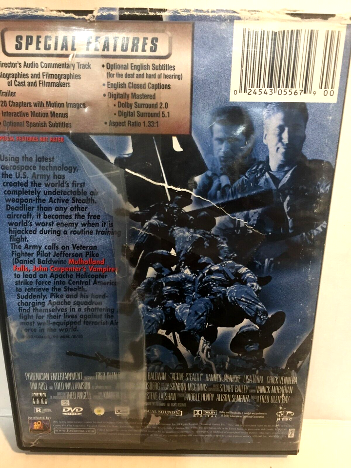 Active Stealth DVD Ships free Same Day with Tracking | eBay