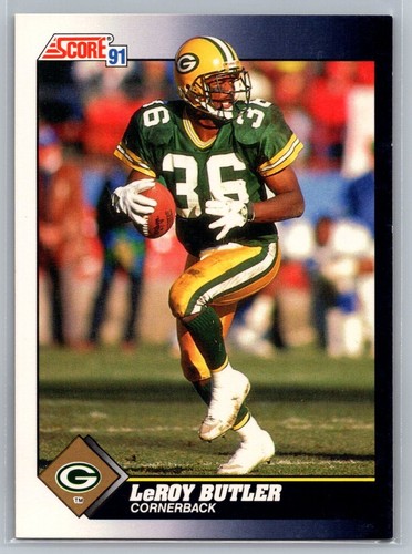 1991 SCORE CARD # 456 LeRoy Butler - Green Bay Packers | eBay