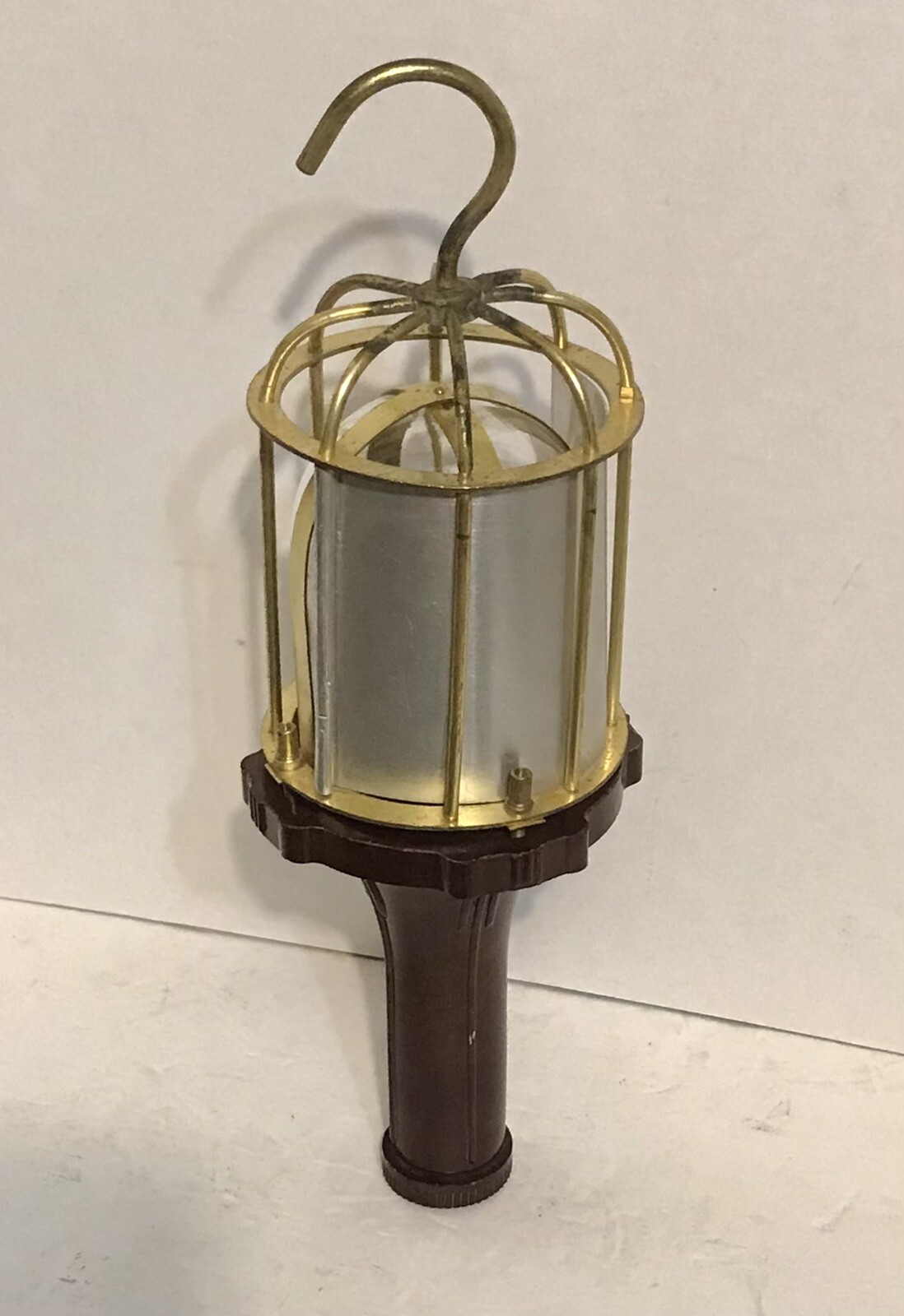 Vintage McGill 3002 American Industrial Bakelite Brass Caged Trouble ...