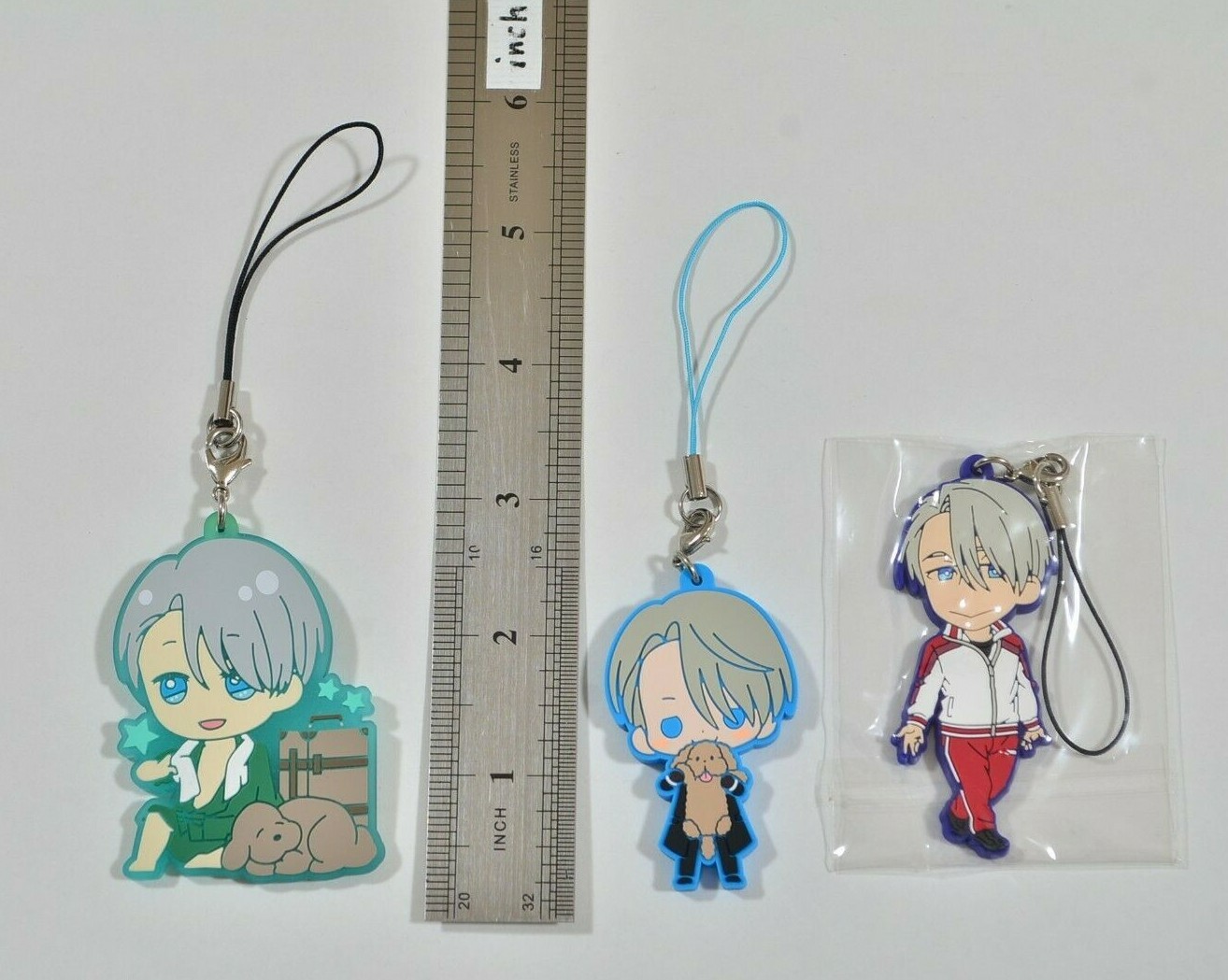 Yuri on Ice Victor Set Rubber Keychain Japan Anime #B1755 | eBay