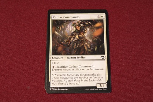 Cathar Commando x4 Innistrad Midnight Hunt NM Never Played MTG | eBay
